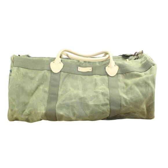 L.L. Bean | Bags | Ll Bean Waxed Canvas Duffle Bag Antique Olive Large ...